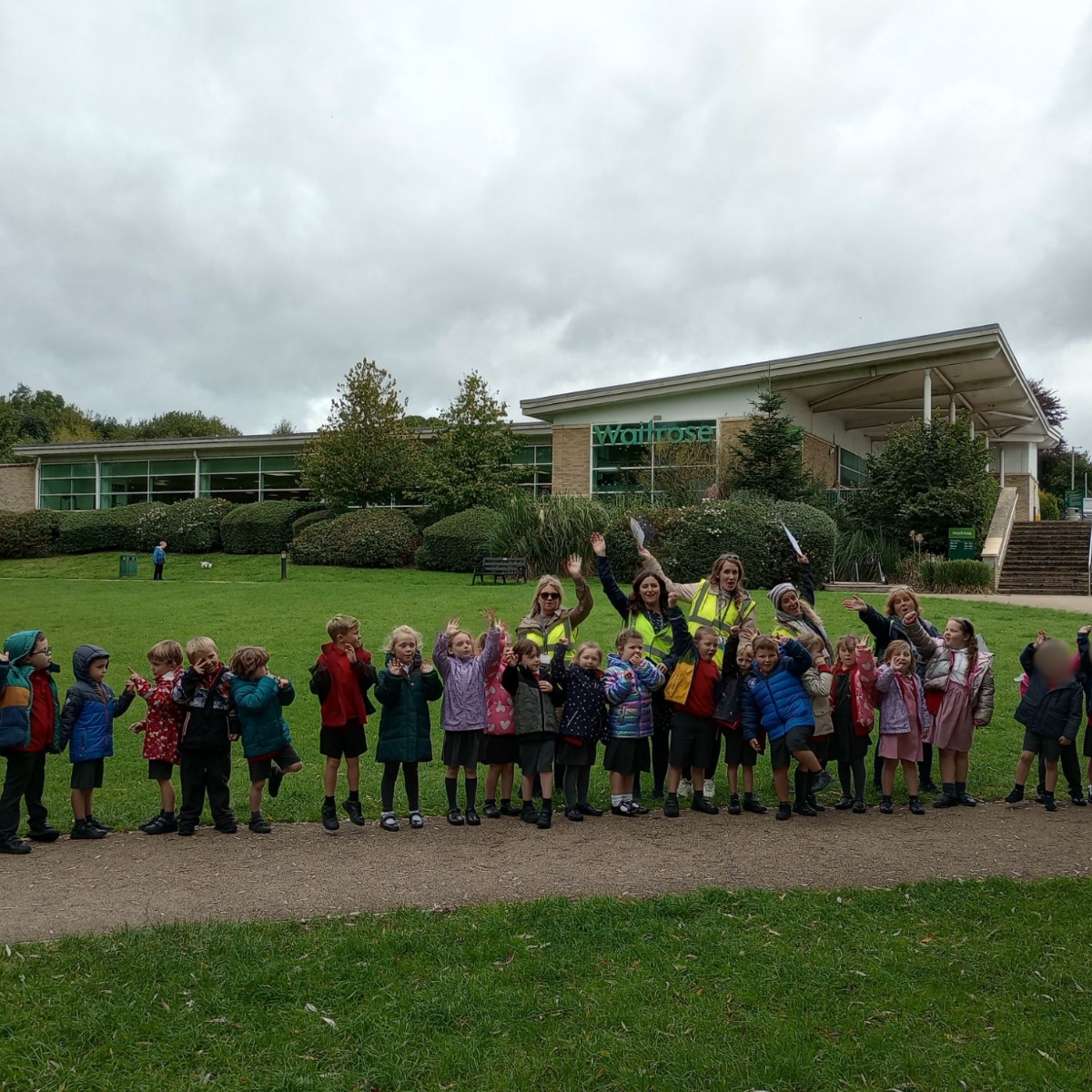 Giraffes Walk to Wimborne - St John's CE First School